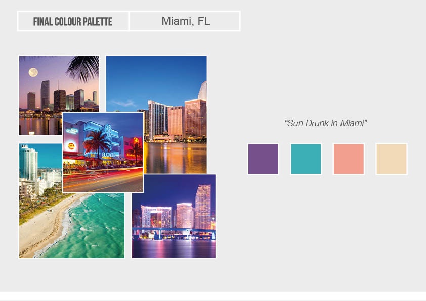 Miami Color Palette | Skillshare Projects