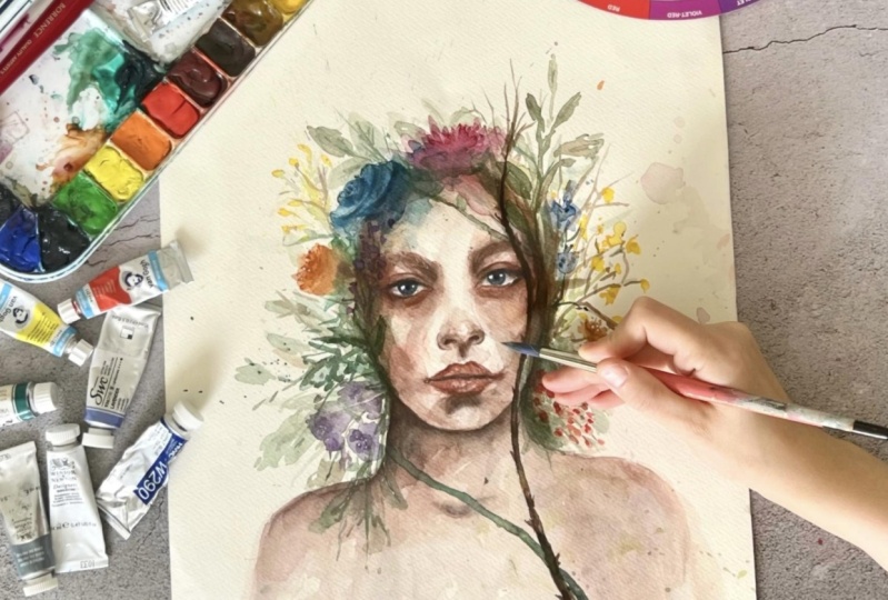 Expressive Watercolor Portraits: 10 Techniques to Power Your Creativity ...