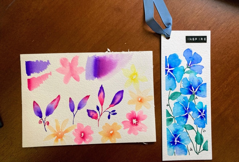 Paint Loose Florals using Brushmarkers; Step by Step | Femvisionary ...