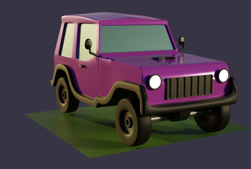Create a Realistic 3D Car Model on your First Day in Blender ...