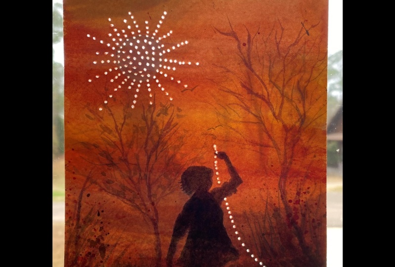 Pin Prick Art - Create Enchanting Landscapes With Unexpected Pin Prick ...