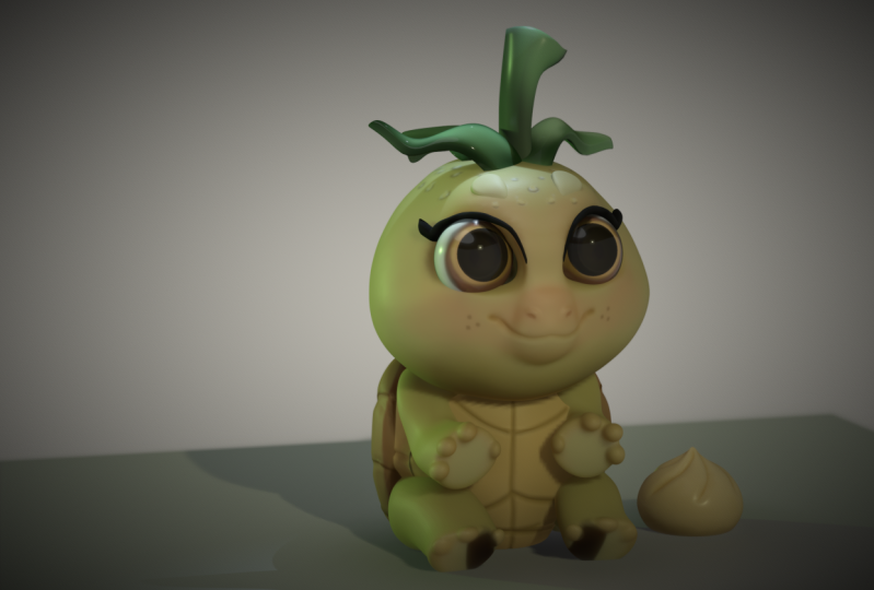 3d Turtle Tutorial Character Modeling In Nomad Sculpt Dave Reed Skillshare 