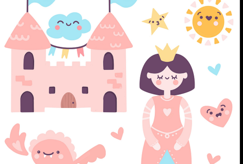 Kawaii Doodles: Simple Fairy Tale Illustrations | Cute Drawing in ...