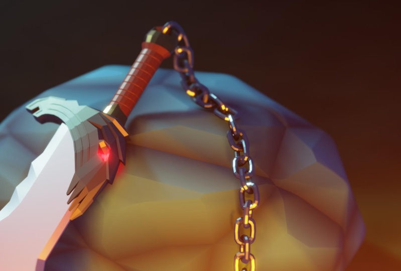 Blender 3D for Beginners: Model a Low-poly Sword and Environment ...