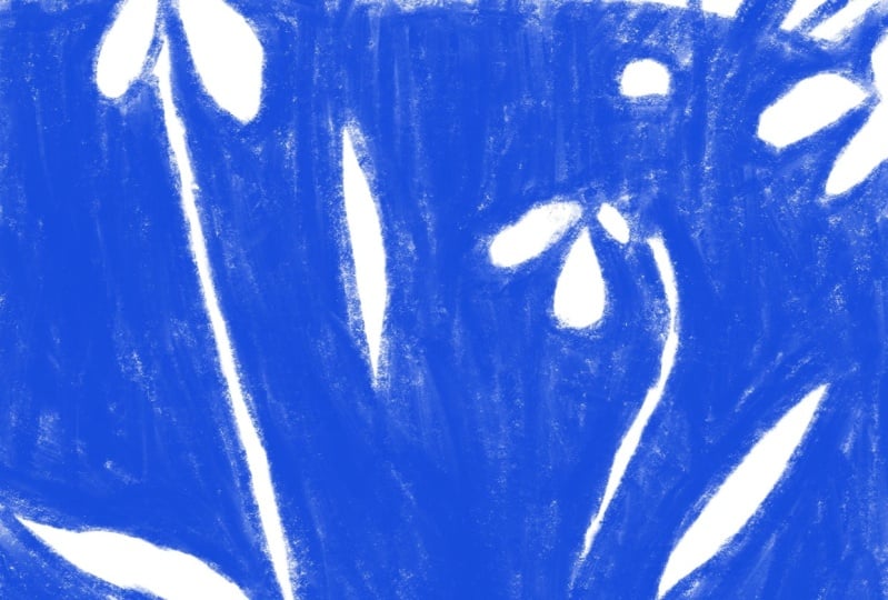 Guide To Negative Space Technique: Creating Abstract Flowers with Oil ...