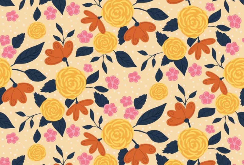 Create Seamless Half-Drop Pattern Repeats in Procreate: Simple Template ...