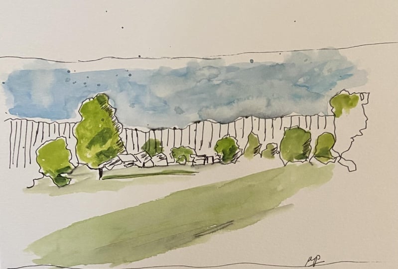 Master Ink and Watercolor Urban Sketching - Embrace Simplicity | Toby ...