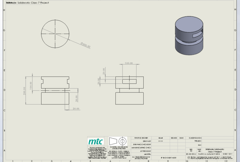 SOLIDWORKS Class 7 : SOLIDWORKS Drawings Basics | Tayseer Almattar ...