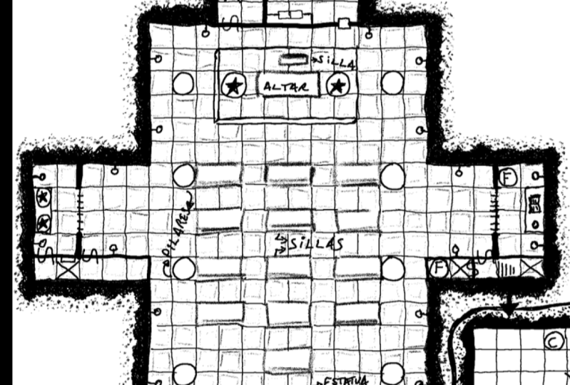 Small Dungeon Map