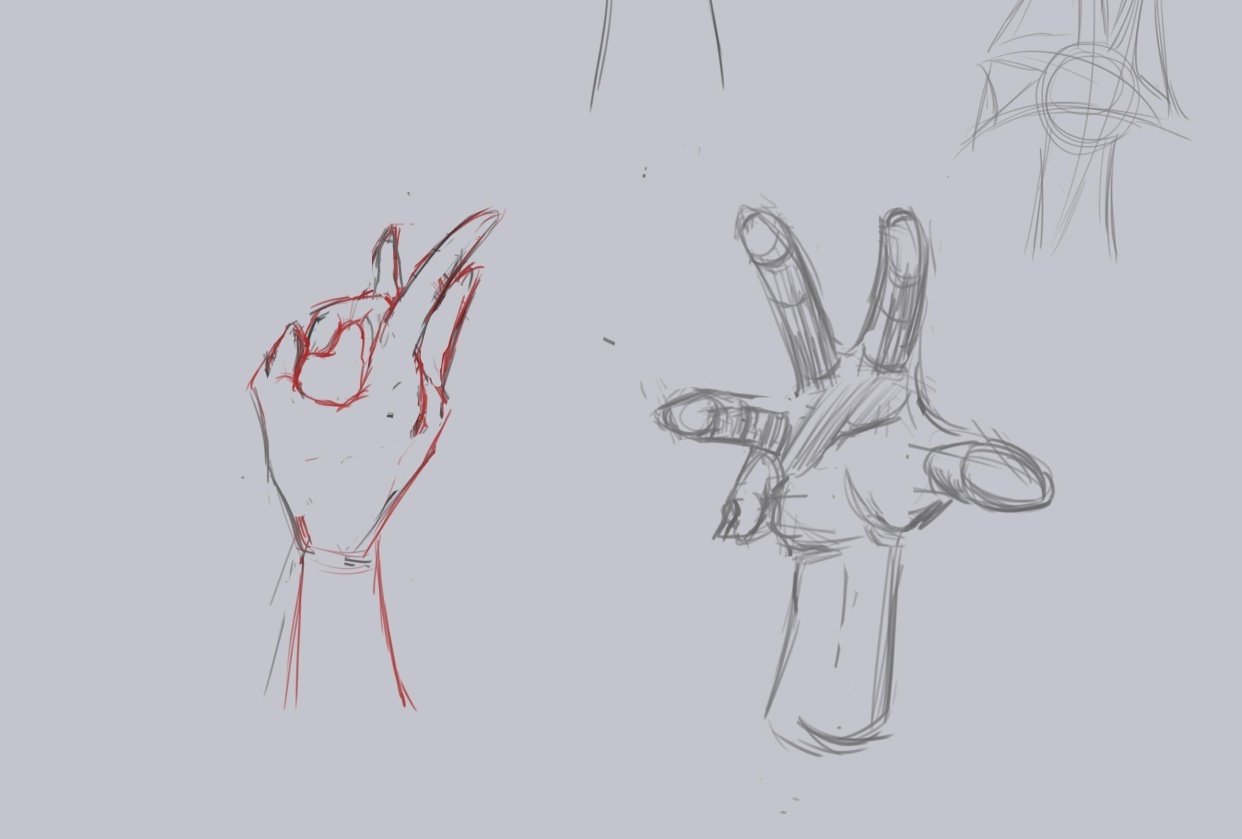 Anime Left Hand Reaching Out