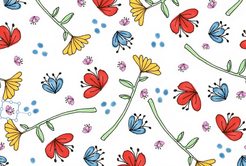 Surface Pattern Design Digitize Traditional Artwork In Affinity Photo V2 Jenny Veguilla Lezan
