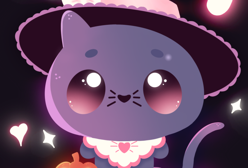Boo-tiful Beasts: Drawing Cute Halloween Animal Creatures in Procreate ...
