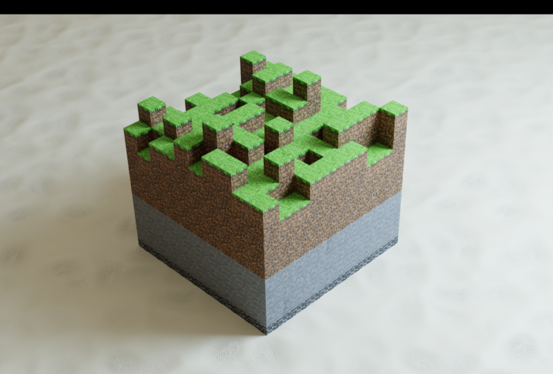Blender 3D: Create a Procedural Minecraft World From Scratch | Malcolm ...