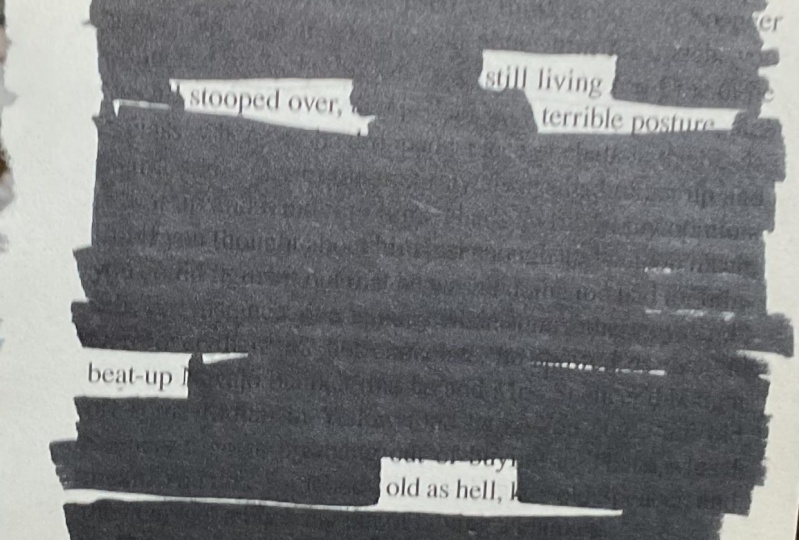 How To Create Blackout Poetry | A Beginner's Guide | Tasmin Hansmann ...