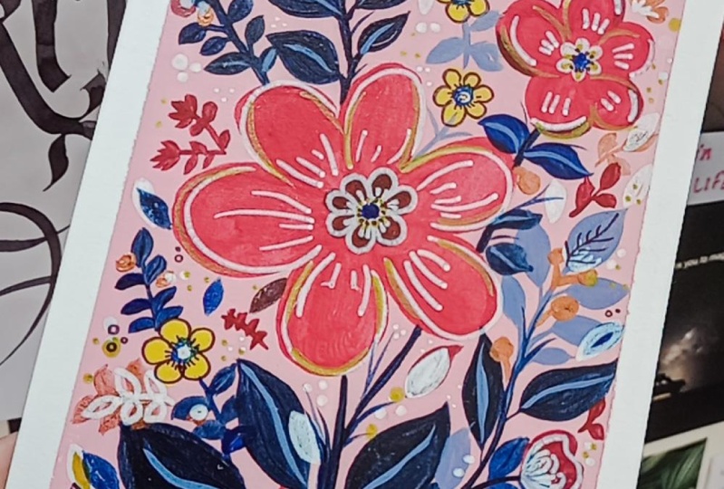 Mastering Floral Painting with Posca Markers: A Step-by-Step Guide to ...