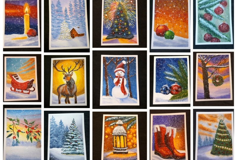 Whimsical Watercolours: 15 Festive Paintings for a Magical Christmas ...