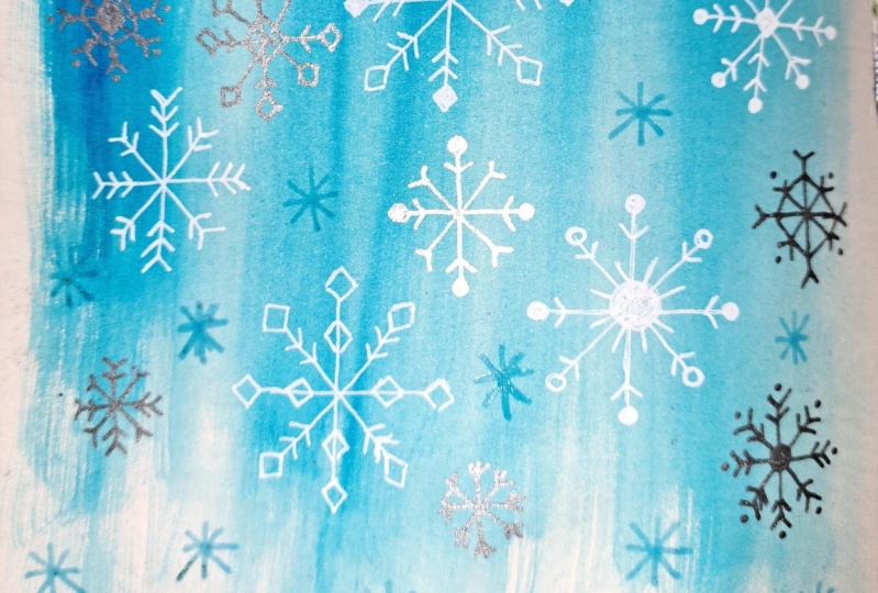 Comment dessiner des flocons de neige en 10 minutes | John Anderson ...