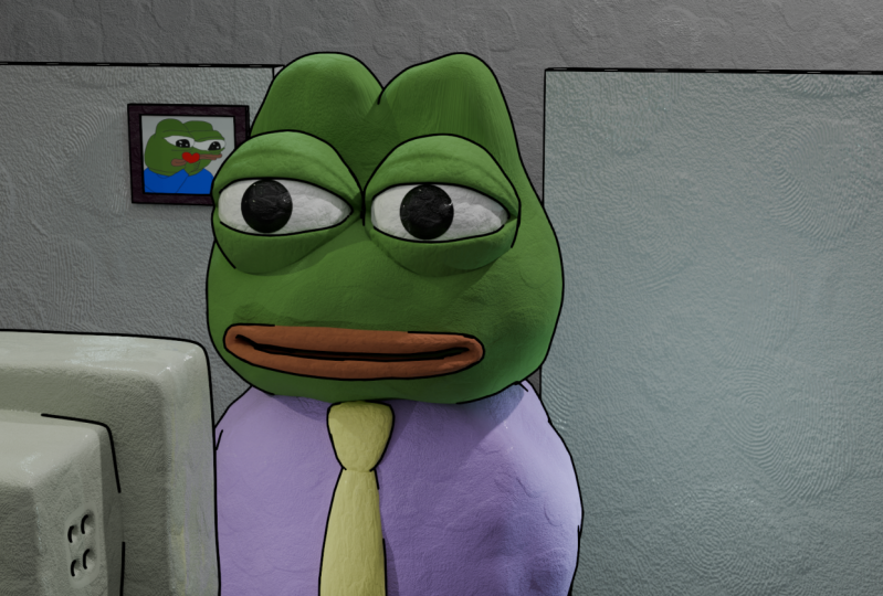 Introduction in Blender 2024: Create Dope 3D Clay Illustration of Pepe ...