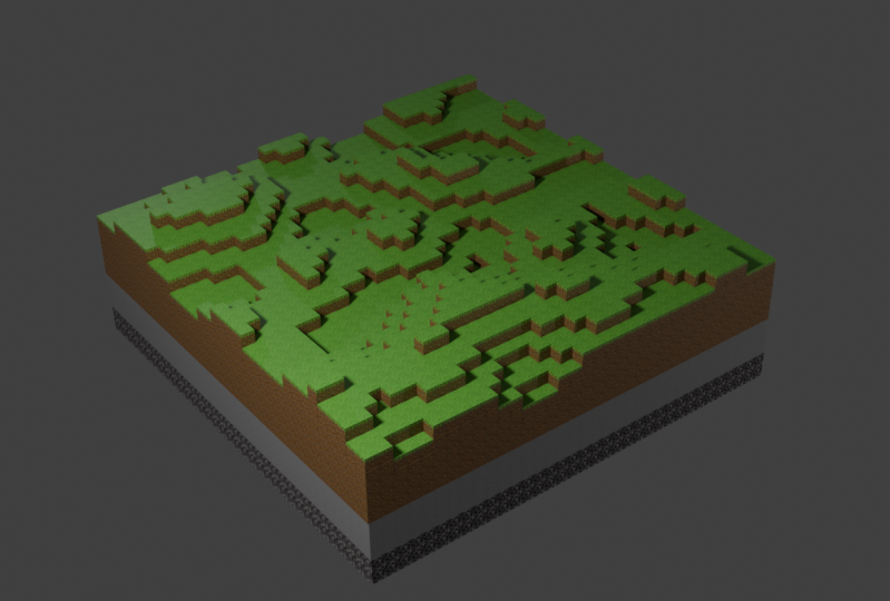 Blender 3D: Create a Procedural Minecraft World From Scratch | Malcolm ...