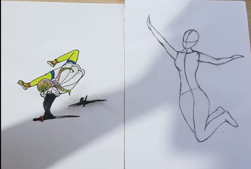 Characters in Motion 101: Illustrating Fluid Gestures | Sue Anne Chan ...