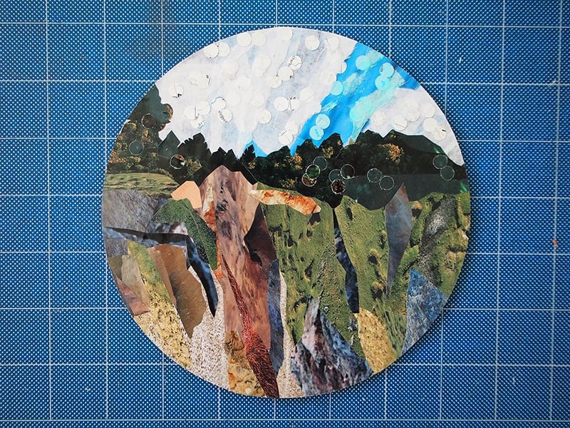 Magazine Collage Art Lesson