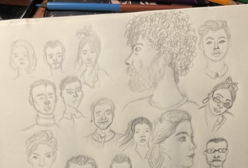 Portrait Drawing: Fun Practice in Expression, Personality and Mood ...