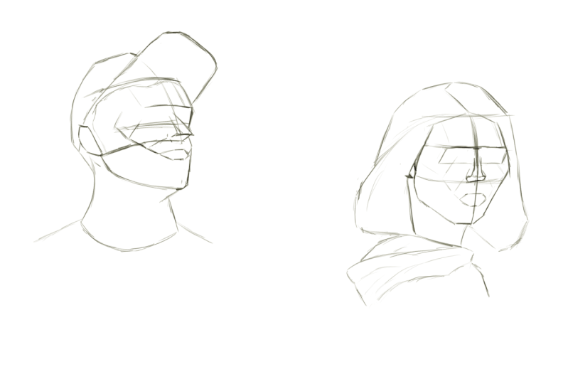 Portrait Drawing Basics | A Guide for Beginners | Messer Creations ...