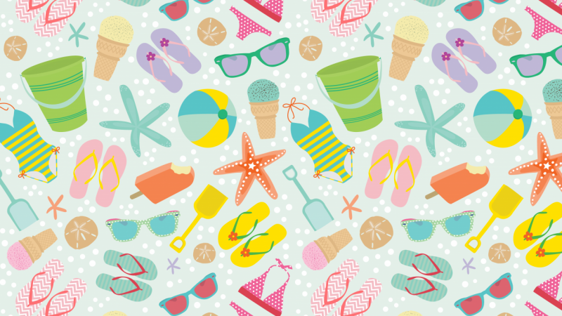 Beach/Summer Pattern | Skillshare Projects