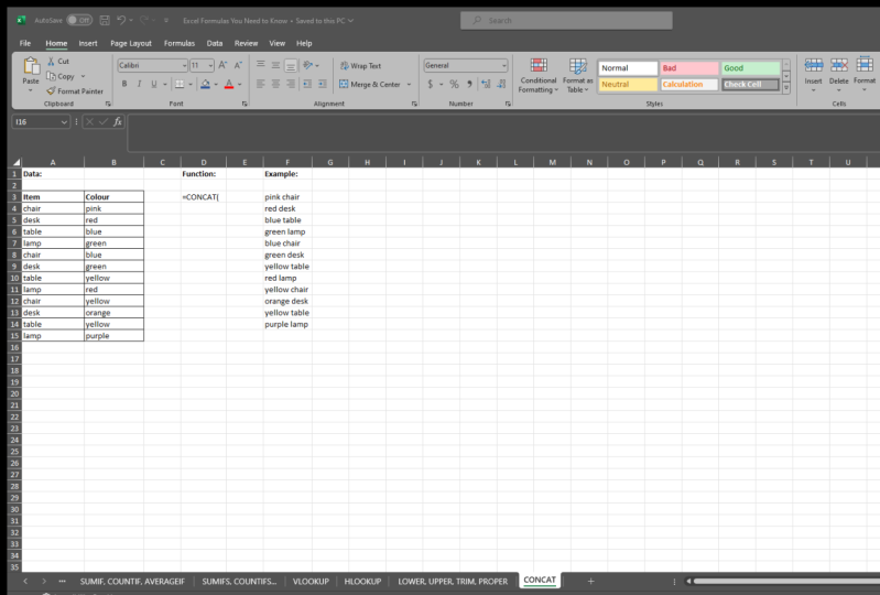 Microsoft Excel Formulas You Need to Know in 30 Minutes! | Excel ...