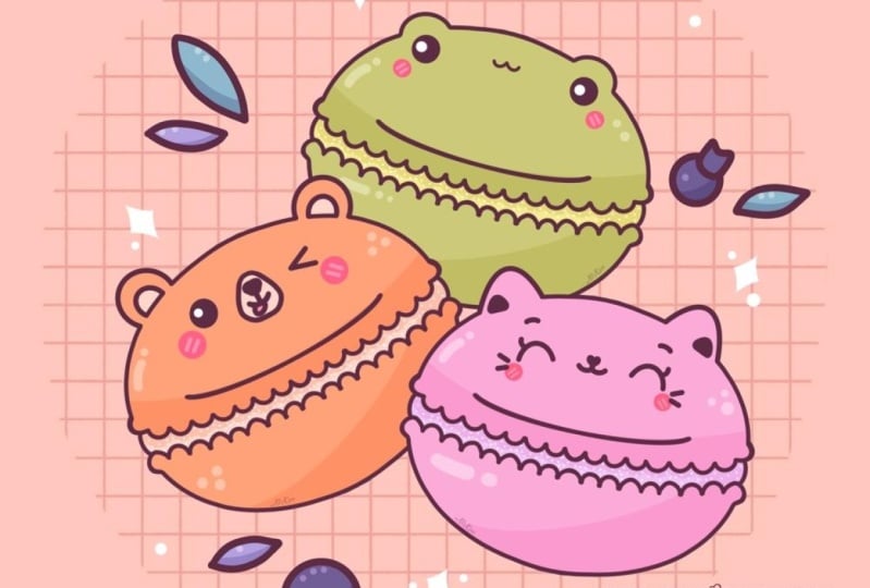 Whisk Up Fun: Drawing Playful Kawaii Animal Macarons in Procreate | Uni Corn | Skillshare