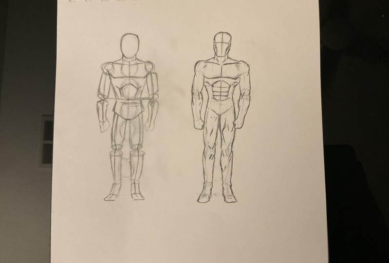 How to Draw Superheroes - Male Proportions | Robert Marzullo | Skillshare