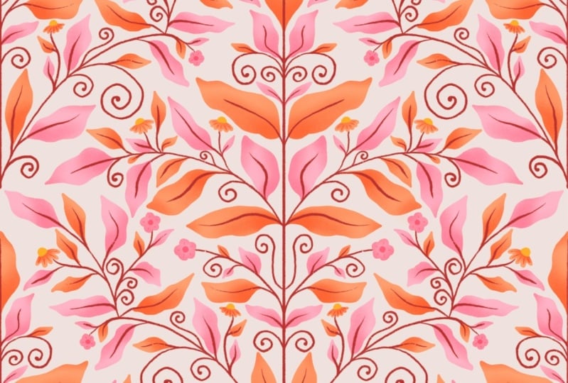 Pattern Play with Procreate : Create Symmetrical Repeat Patterns Using Procreate | Vidya ...