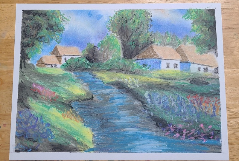 The Art of Soft Pastel Landscapes: Step-by-Step Guide to Creating a ...