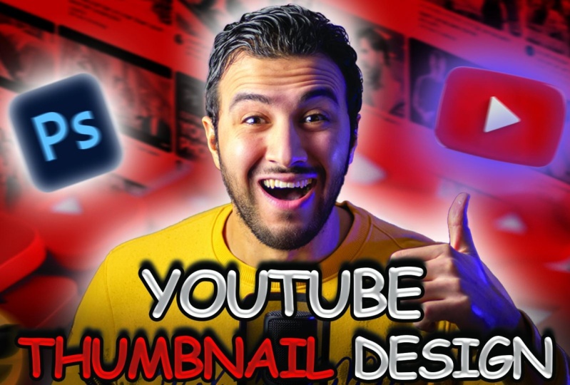 How to Make VIRAL THUMBNAILS like celebrities - Easy! | Nour Art ...
