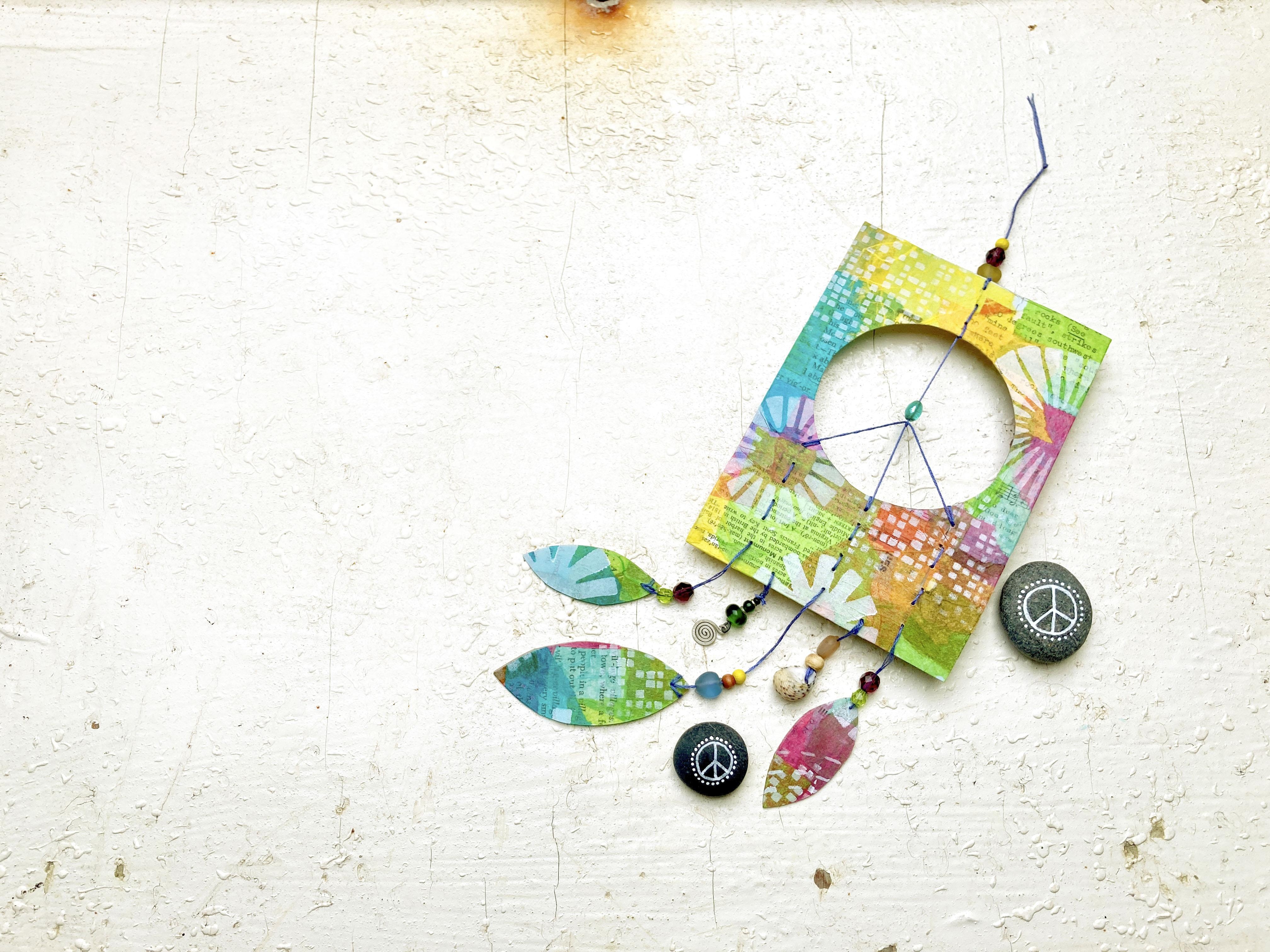 Collage a Wind Catcher for Peace | Lucie Duclos | Skillshare