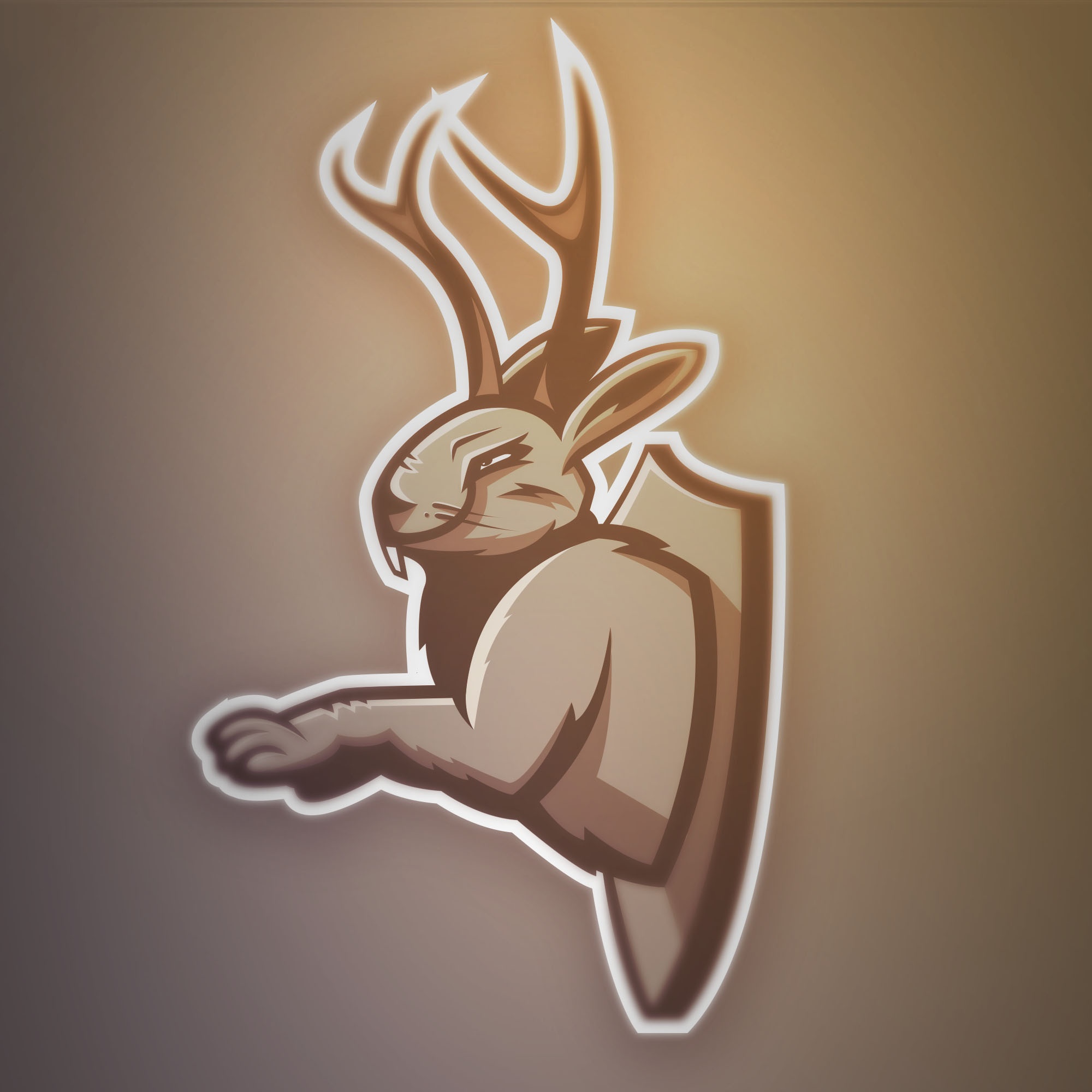 Jackalope Logo | Skillshare Projects