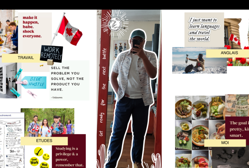 Create a Goal Board in Canva - Your Vision Board / Action Board for ...
