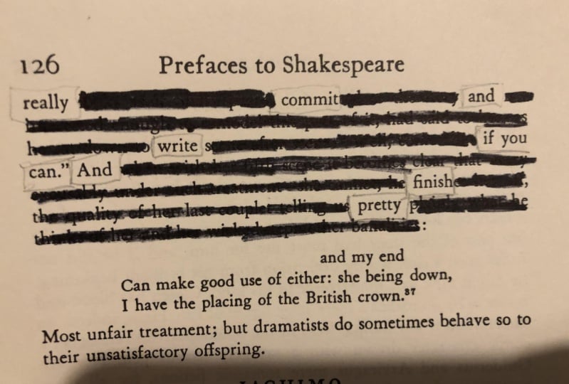 Blackout Poetry: Mastering the Technique of Erasure Poems | Nicole Mae ...