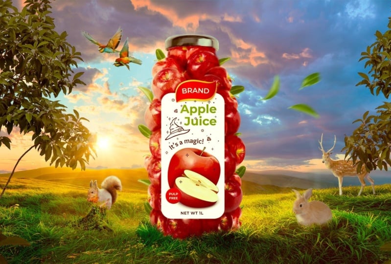 Product commercial design using Photo Manipulation | Adobe Photoshop | Nour Art | Skillshare