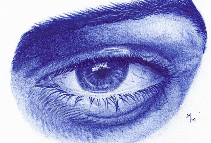 Drawing a Realistic Eye with Ballpoint Pen | Matheus Macedo | Skillshare