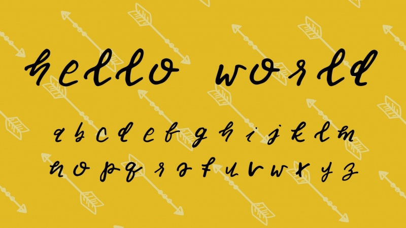 Hello World Font | Skillshare Projects