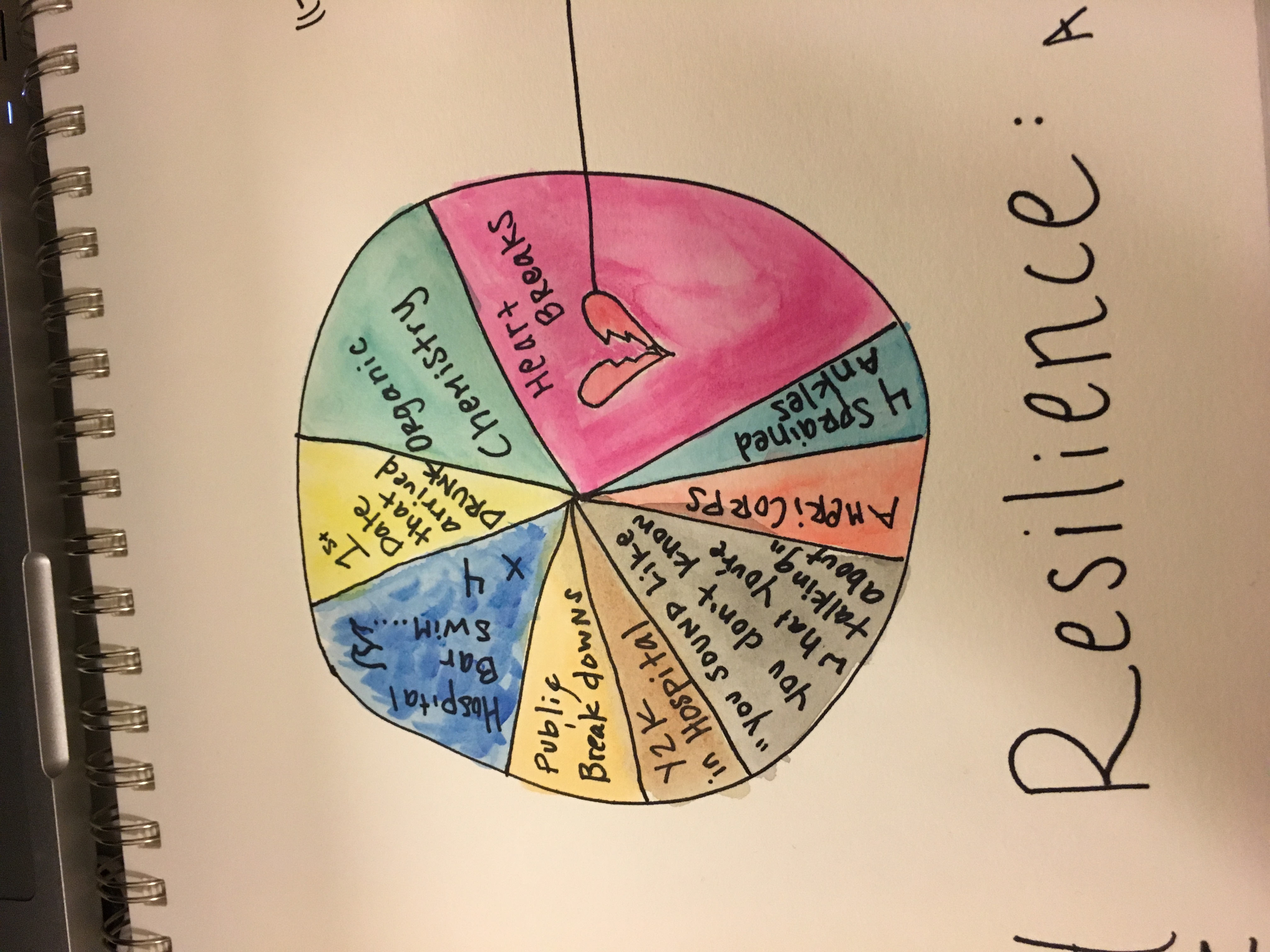Resilience Pie Chart | Skillshare Projects