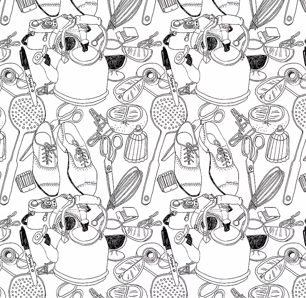 5 Steps To Illustrating A Repeat Pattern By Hand Skillshare