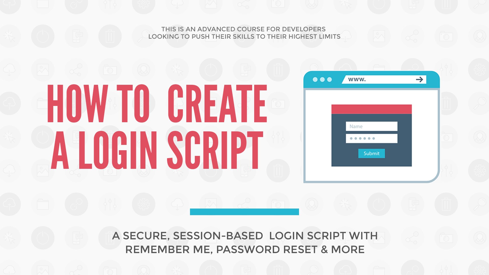 How To Create A Secure Session Based Login Script John Morris Skillshare