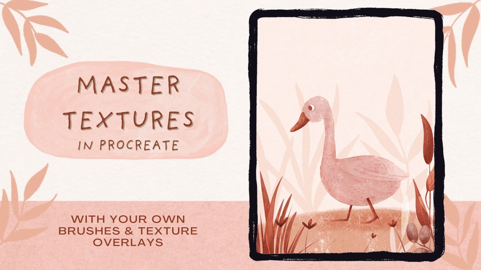 Domina Las Texturas En Procreate Con Tus Propios Pinceles Y