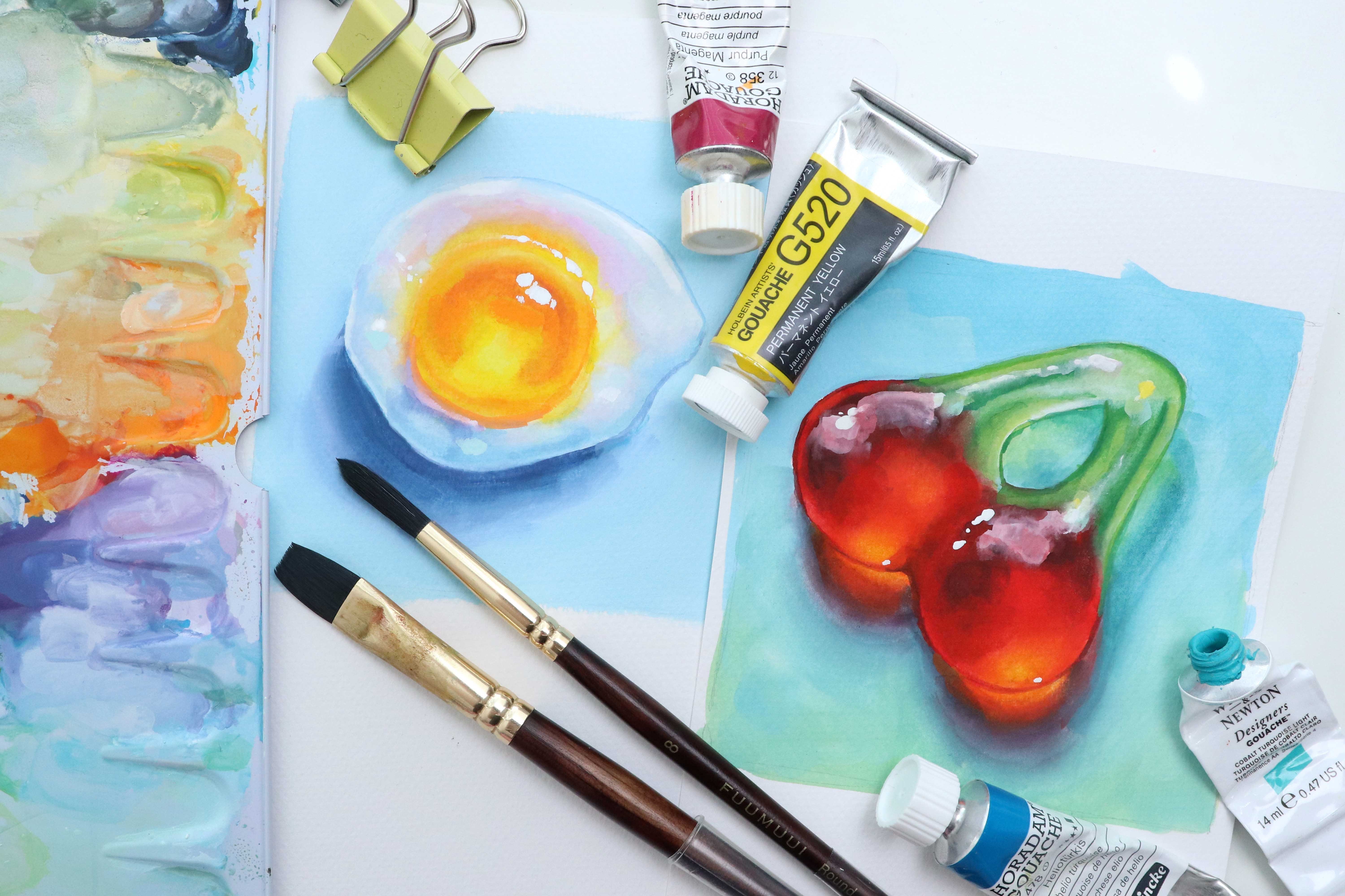 Gouache Practice: Basic Techniques, Bright Colors & Capturing Light | Tanja Jensen | Skillshare