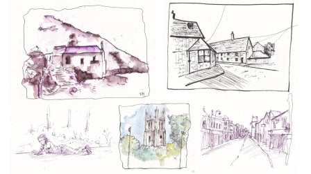 Toby Urban Sketch | Skillshare Student Project