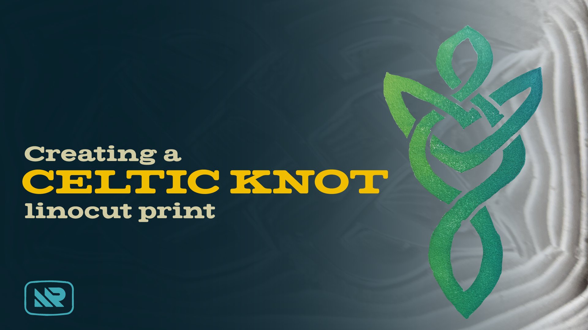Carving a Celtic Knot Linocut Print | Matt Reno | Skillshare