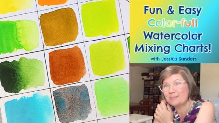 Watercolor mixing charts | Skillshare Student Project