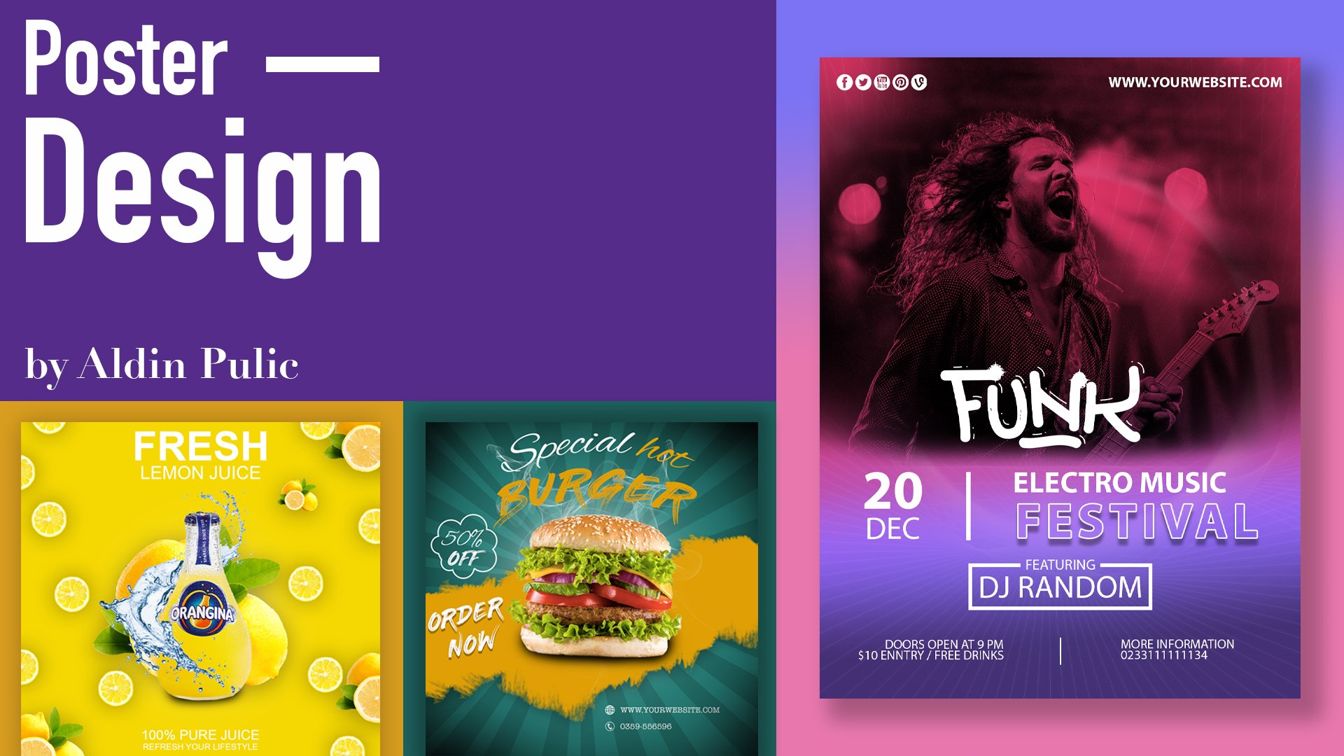 Adobe Photoshop Poster Templates